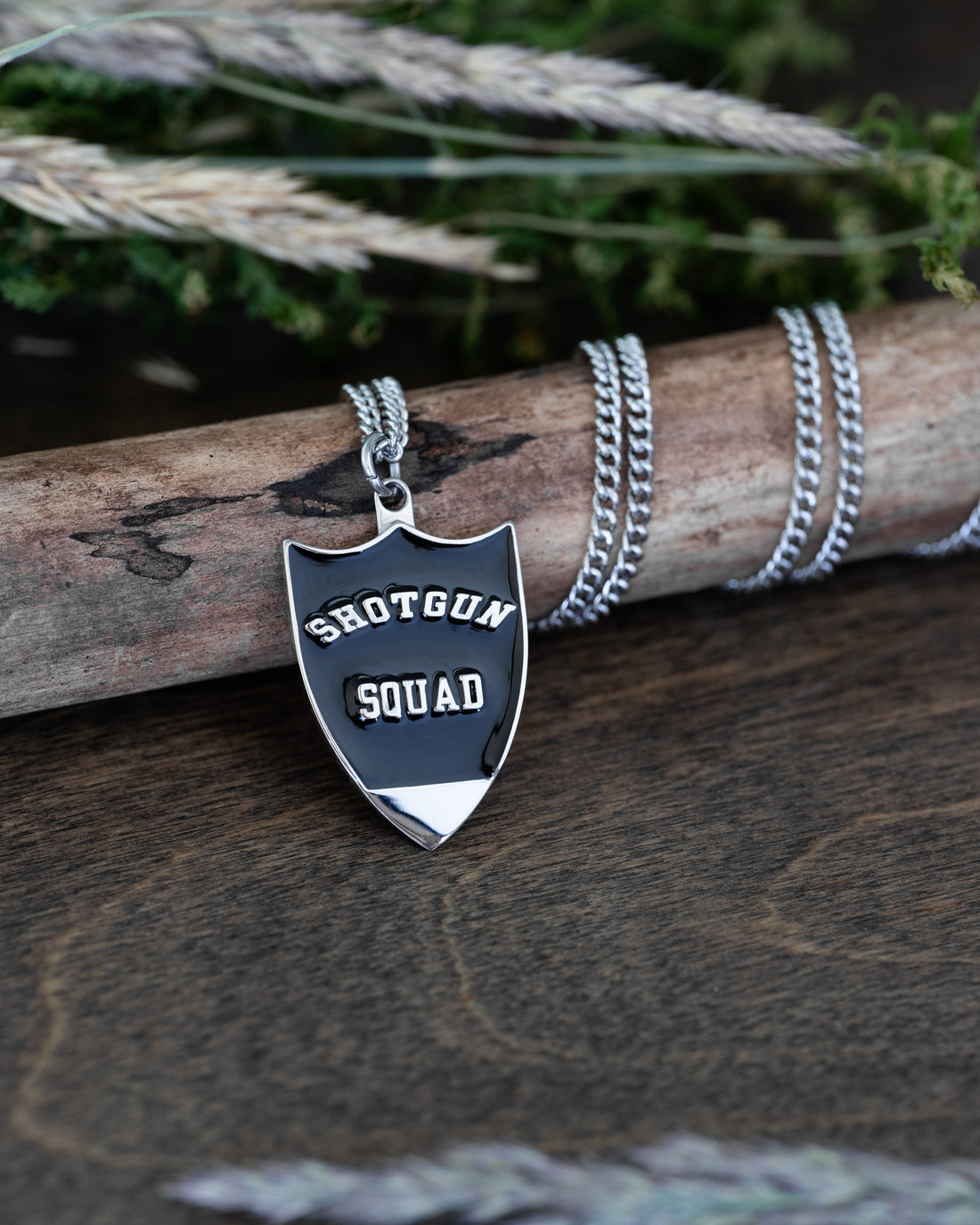 Silver Shotgun Squad - World's Best Shotgun Necklace – Choty